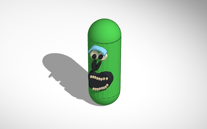 3D design pickler rick | Tinkercad