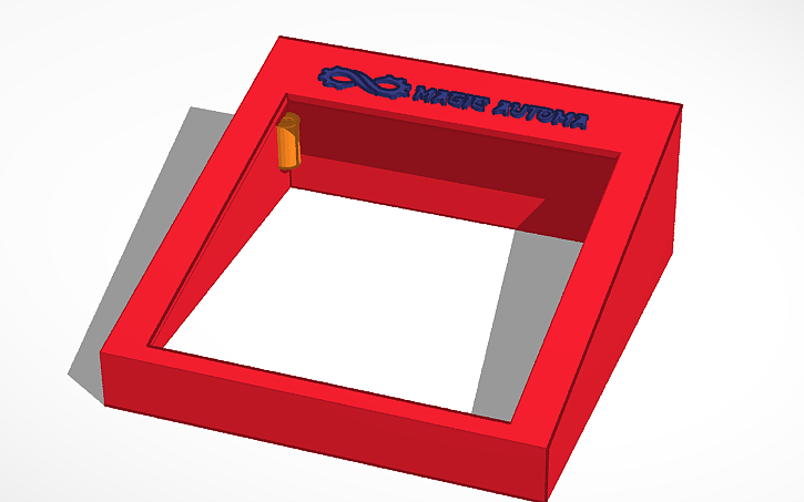 3D design Magic Automa Keyboard Coperchio | Tinkercad