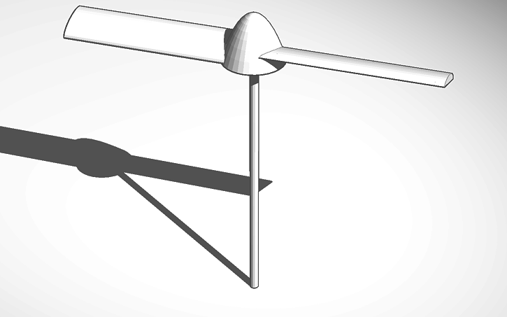 3D design propeller - Tinkercad