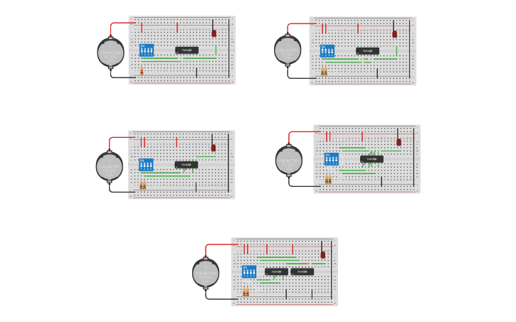 Circuit design Activity 2.2a Universal Gates | Tinkercad