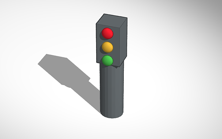 3D design Semaforo | Tinkercad