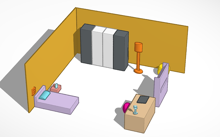 3D design my room | Tinkercad