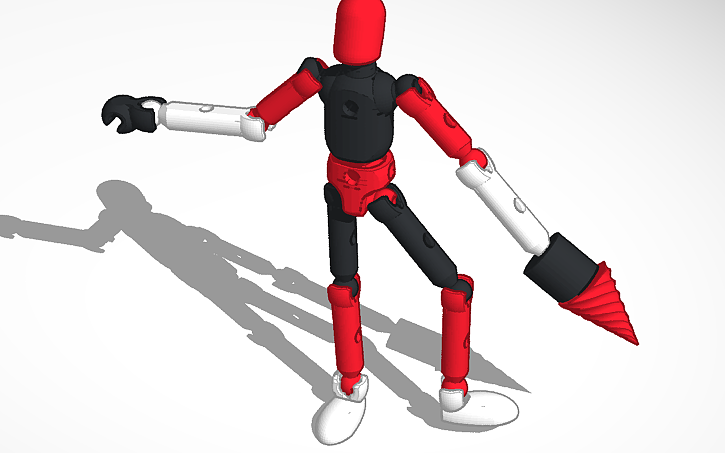 3d Design Robot Tinkercad