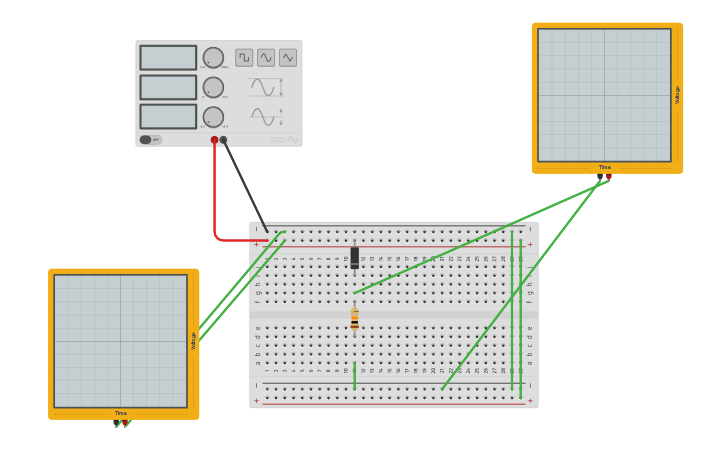 Circuit Design Half Wave Rectifier Circuit Tinkercad