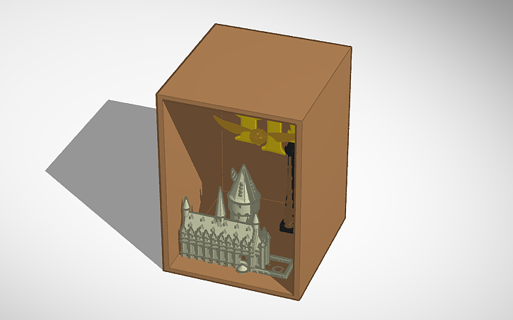 3D design harry potter - Tinkercad