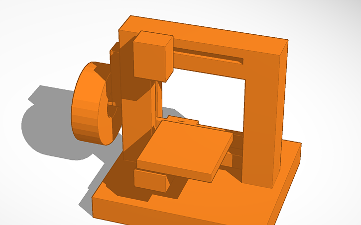3D design 3D Printer - Tinkercad