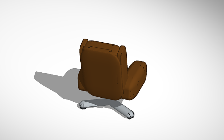 3D design cool office chair - Tinkercad
