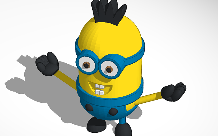 3D design Minion | Tinkercad