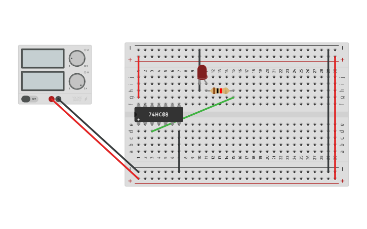 Circuit Design And Gate Circuit Tinkercad