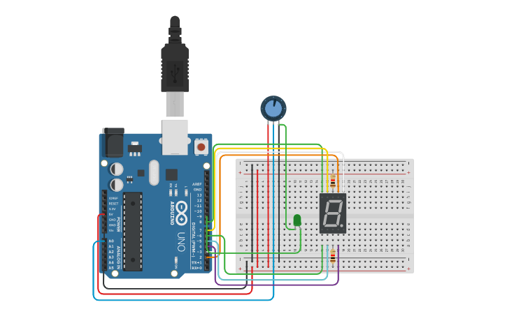 Circuit design Montaje 5 Jefferson Lara | Tinkercad