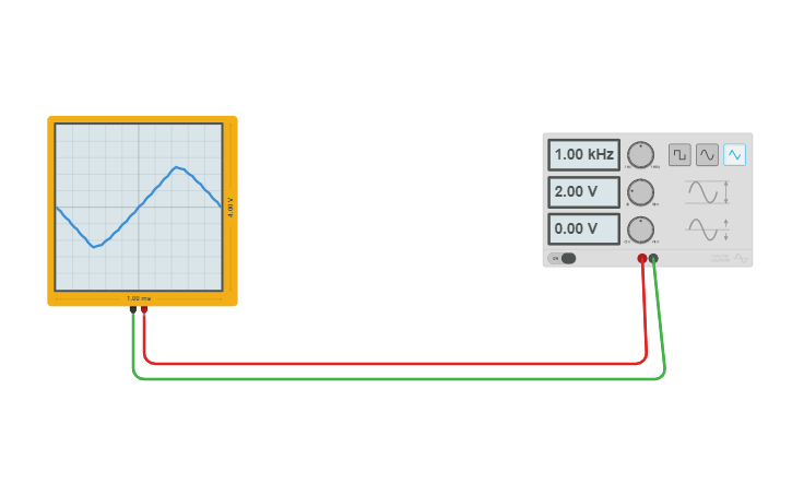 Circuit design EXP.NO.7 TRIANGLE | Tinkercad