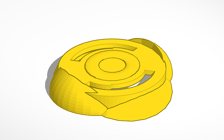 3D design Beyblade burst dual angel - Tinkercad