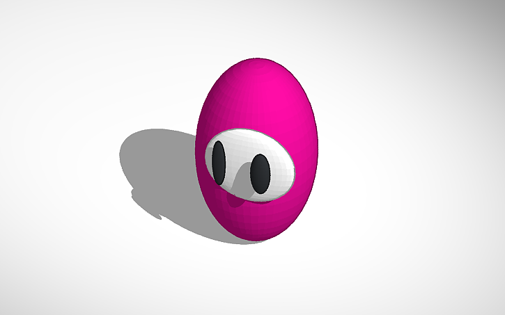 3D design fall guys normal - Tinkercad