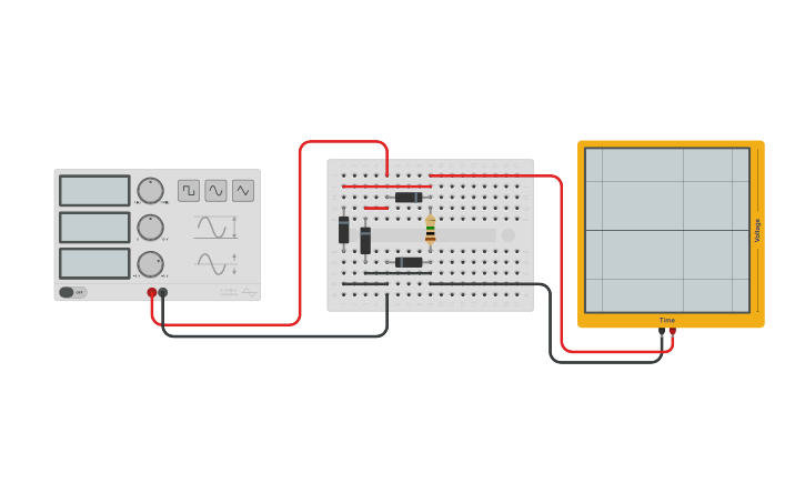 Circuit design Full-wave rectification - Tinkercad