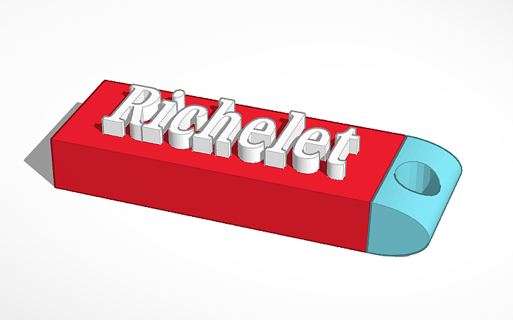 3d Design Name Tag Tinkercad