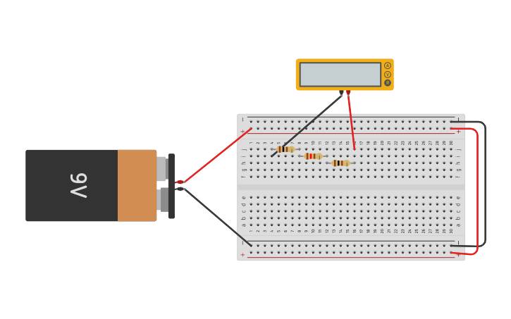 Circuit design Multimetro | Tinkercad