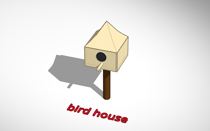 3D design Bird House | Tinkercad