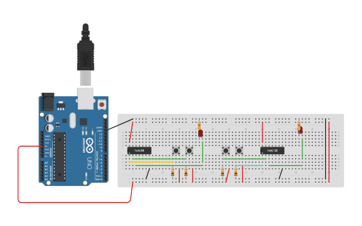 Circuit Design Practica 3 Tinkercad