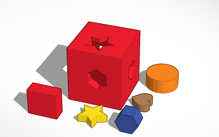 3D design child toy - Tinkercad
