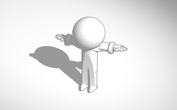 3D design POOPER MAN! | Tinkercad