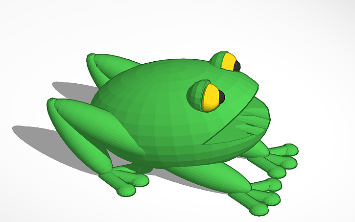 3D design Frog Soap Holder - Tinkercad