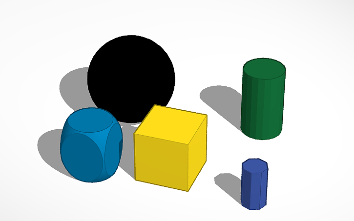 3D design 5 objects- Matt Beiermann | Tinkercad