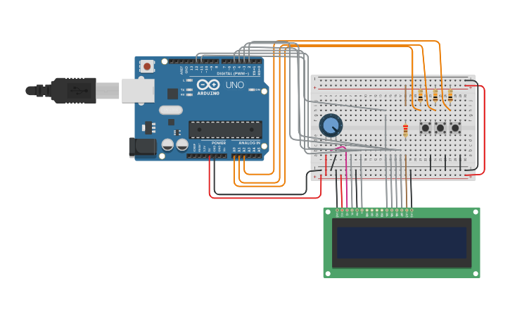 Circuit Design Cronometro Atividade Extra Tinkercad