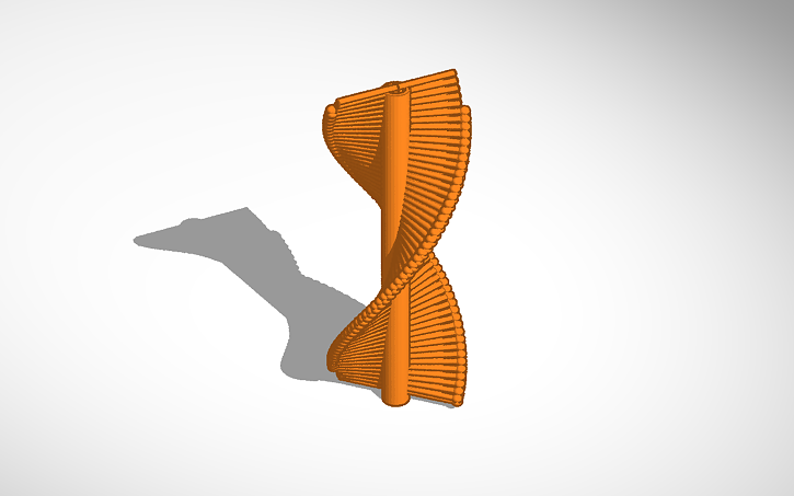 3D design Double Helix - Tinkercad