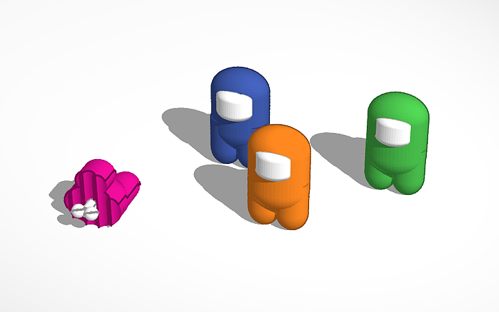 3D design among us - Tinkercad