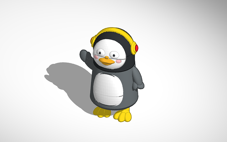 3D design 펭수 (Giant Peng) - Tinkercad