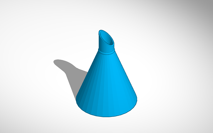 3D design Funnel | Tinkercad