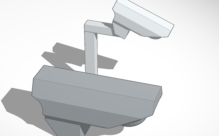3D design Surveillance Camera - Tinkercad