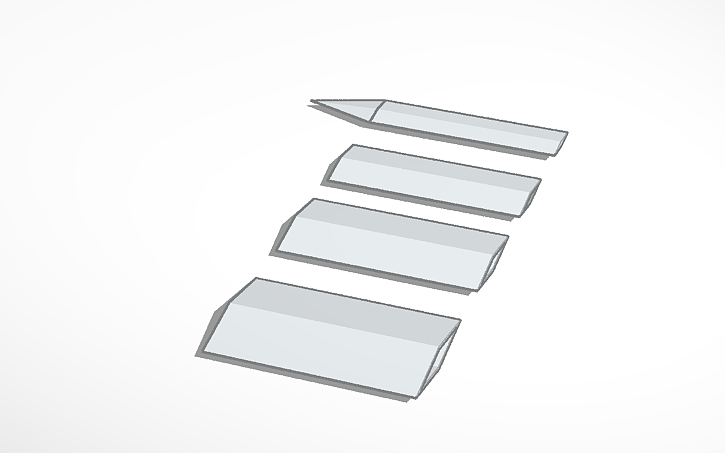 3D design Retractable Sword Blade - Tinkercad