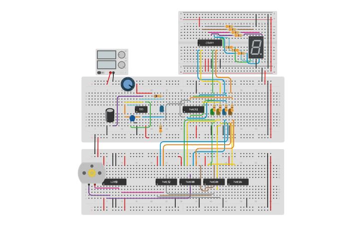 Circuit design Proyecto final | Tinkercad