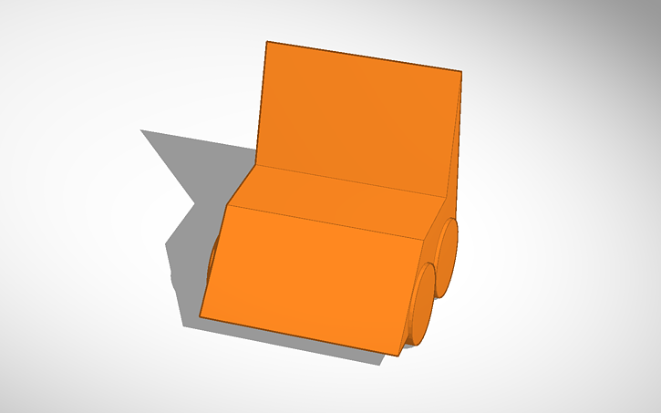 3D design The seat is code. - Tinkercad