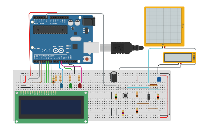 Circuit design High Memory - Tinkercad
