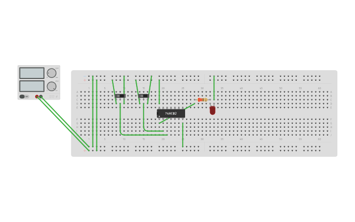 Circuit design Multiplayer game trigger - Tinkercad