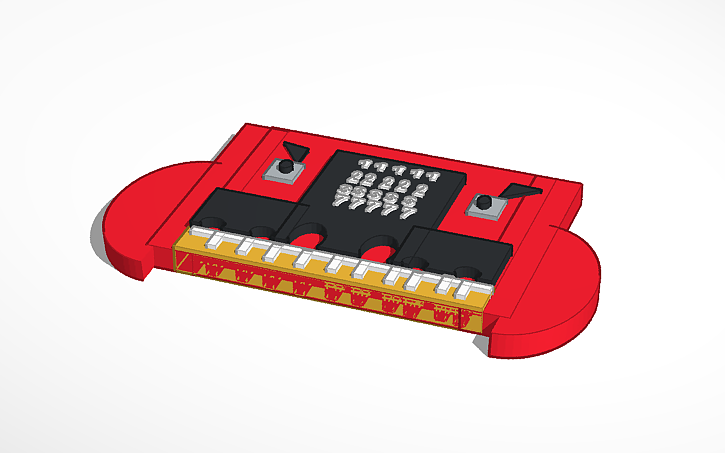 3D design Micro-bit Game Controller - Tinkercad