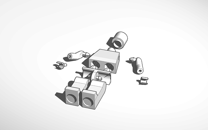 3D design lego man broken | Tinkercad