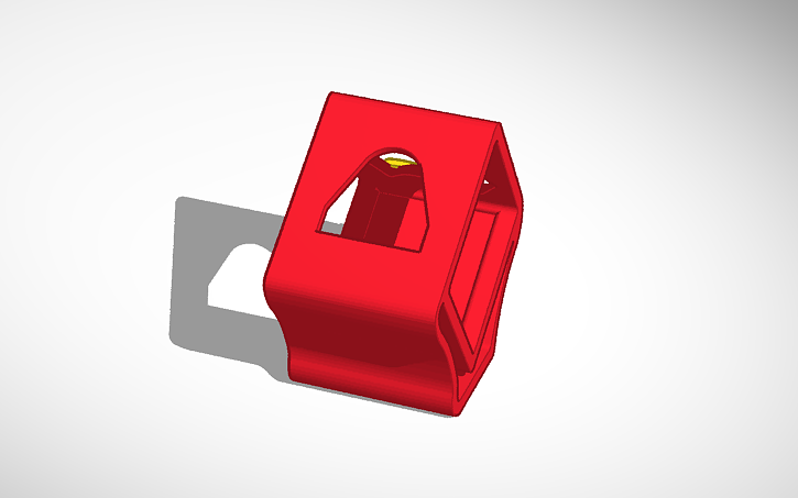3D design gopro 5 session holder - Tinkercad