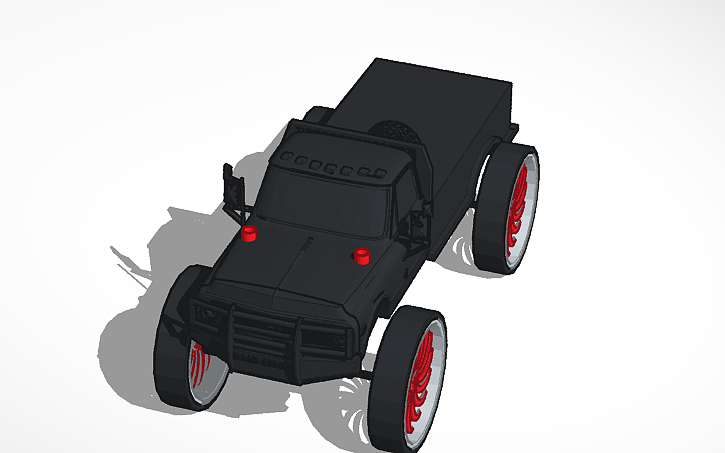 3D design SEMA TRUCK - Tinkercad
