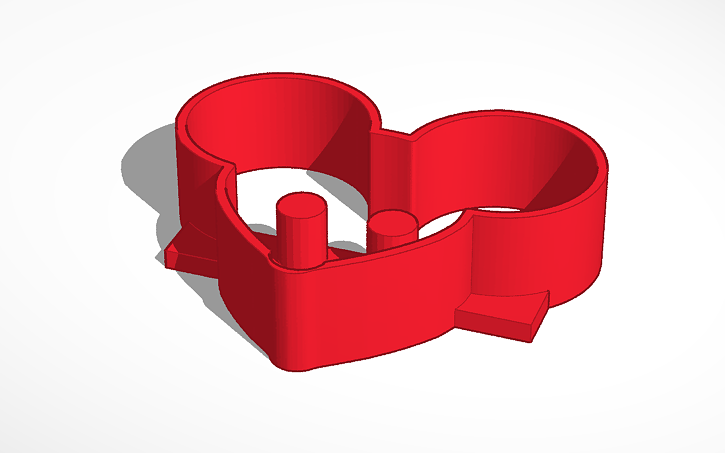 3D design Rat Cookie Cutter for CNY | Tinkercad