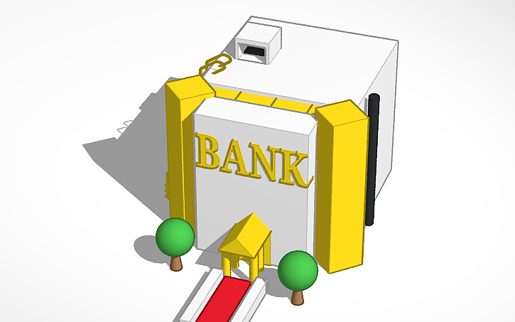 3D design BANK - Tinkercad