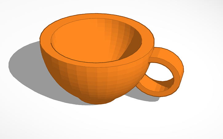 3D design CUP - Tinkercad