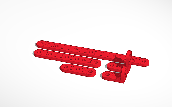 3D design Bend D's Rig Bars 1/16" Wire Holes/Surface Gage - Tinkercad