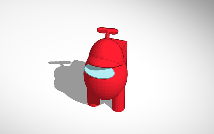 3D design Among us - Tinkercad