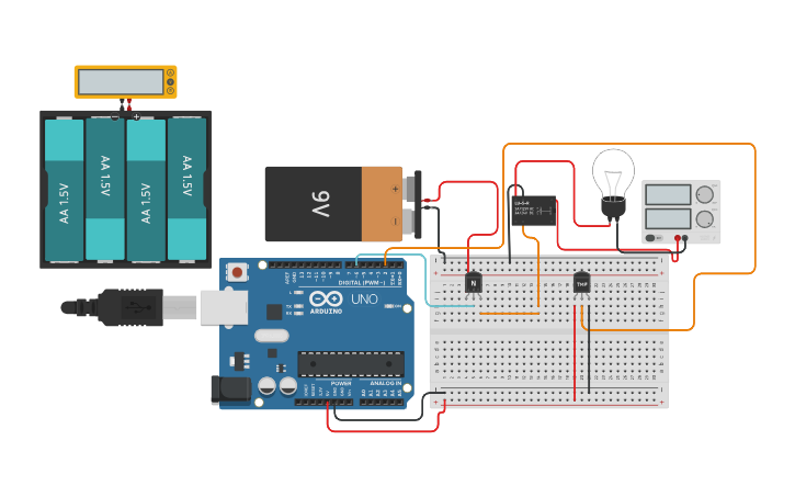 Circuit design Incubator - Tinkercad
