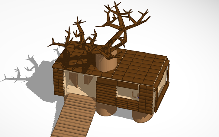 3D design Talia's Amazing Tree House | Tinkercad