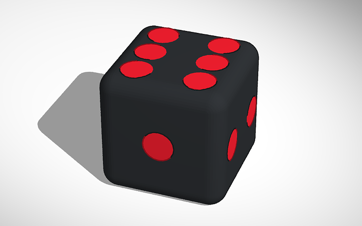 3D design Dice | Tinkercad