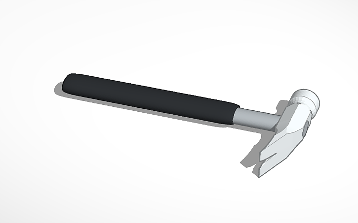 3D design Hammer - Tinkercad